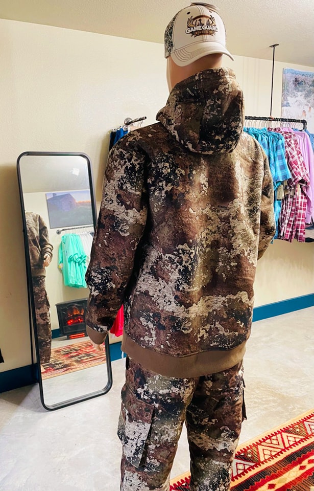 True Timber High Pile Fleece Hoodie- Strata